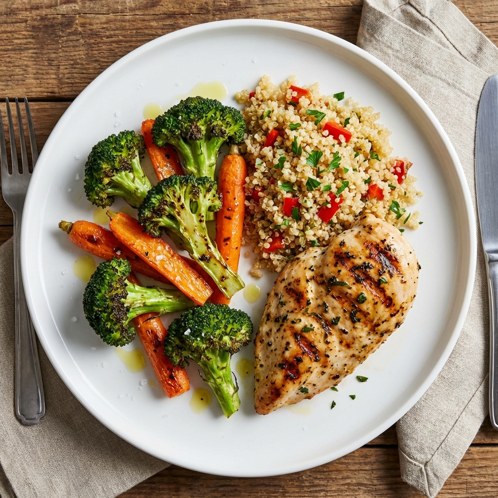 What Does a Balanced Plate Look Like? (Visual Guide) | Moes Nutrition ...